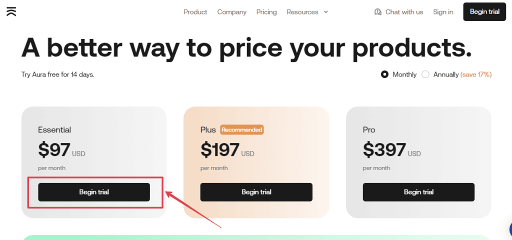 Aura Repricer Pricing & Plans (2026)